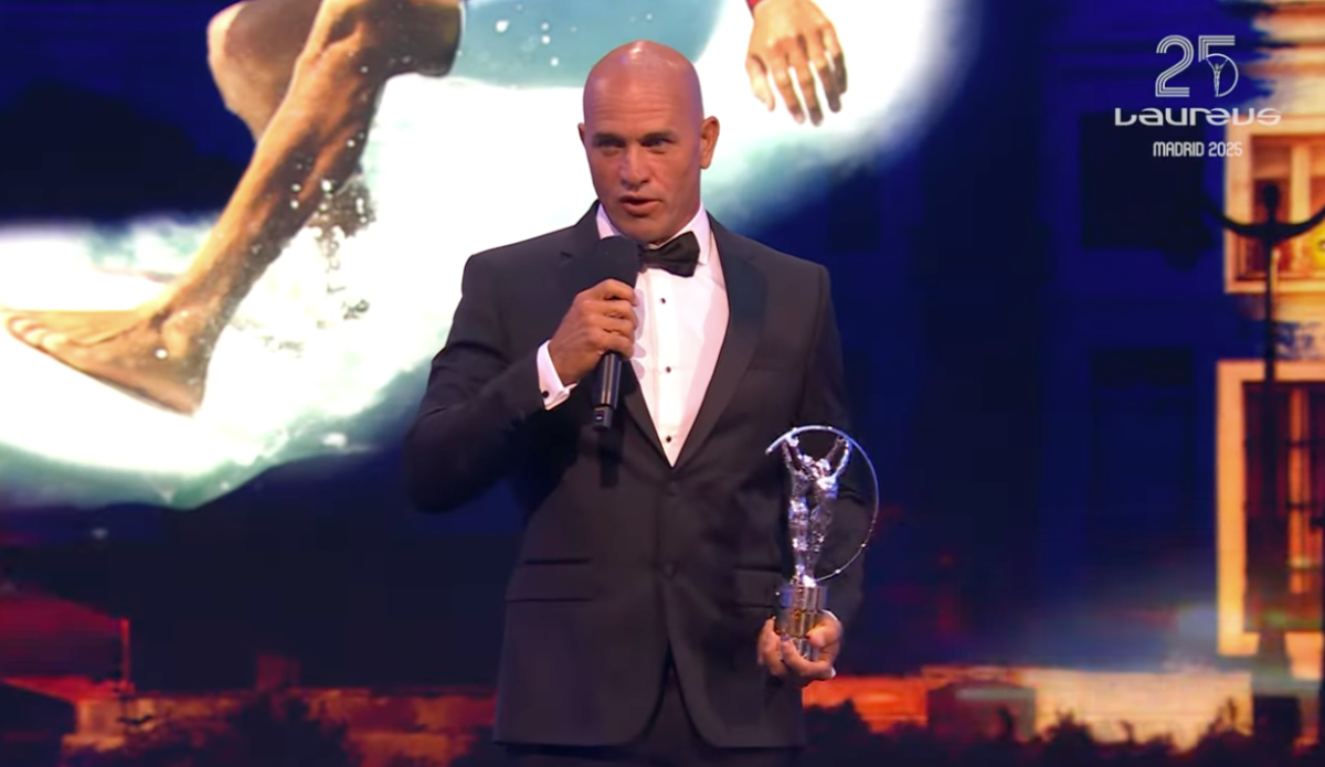 Watch Kelly Slater's Emotional Laureus Awards Lifetime Achievement ...