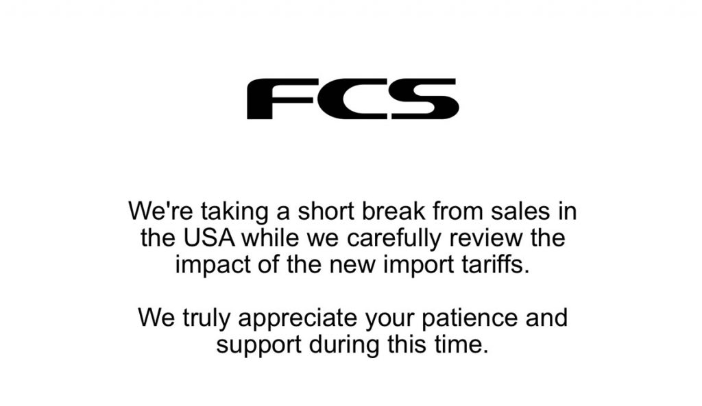FCS Pauses U.S. Sales In Response to New Import Tariffs