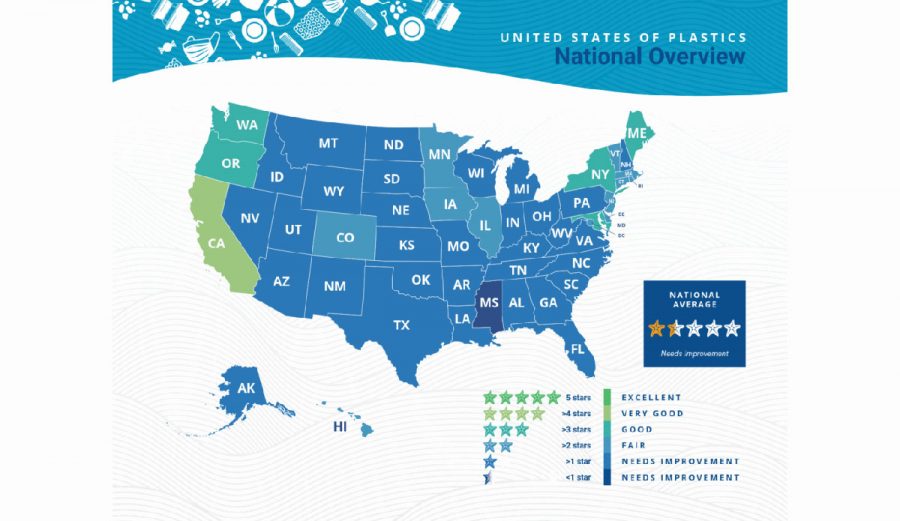 Plastic Pollution Study Finds 90% of States Are Lagging in Their Efforts
