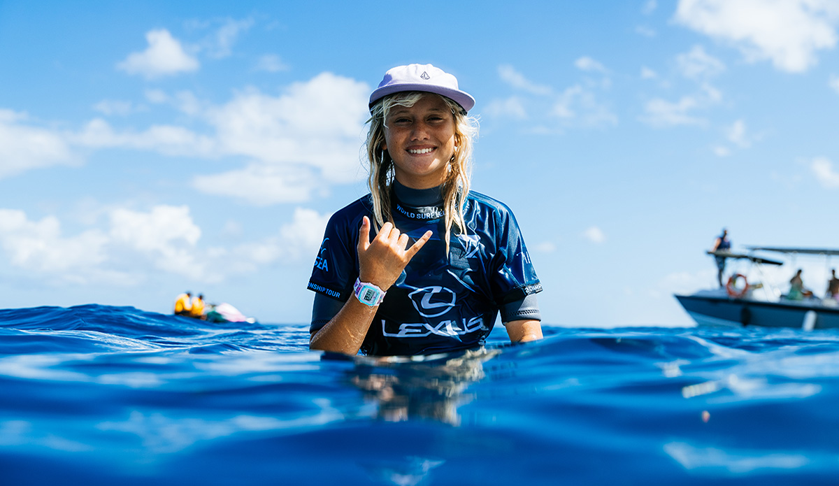 Kelia Gallina on Becoming the Youngest Championship Tour Surfer Ever at ...