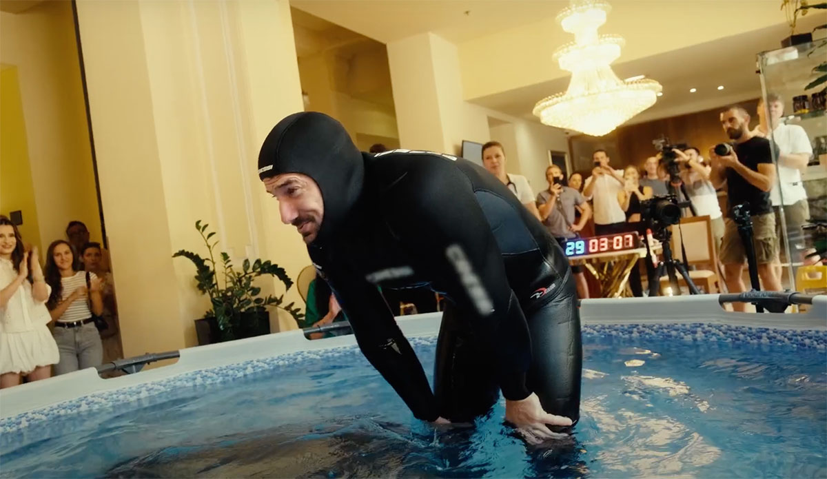 Freediver Vitomir Maričić Shatters World Record With 29-Minute Breath Hold