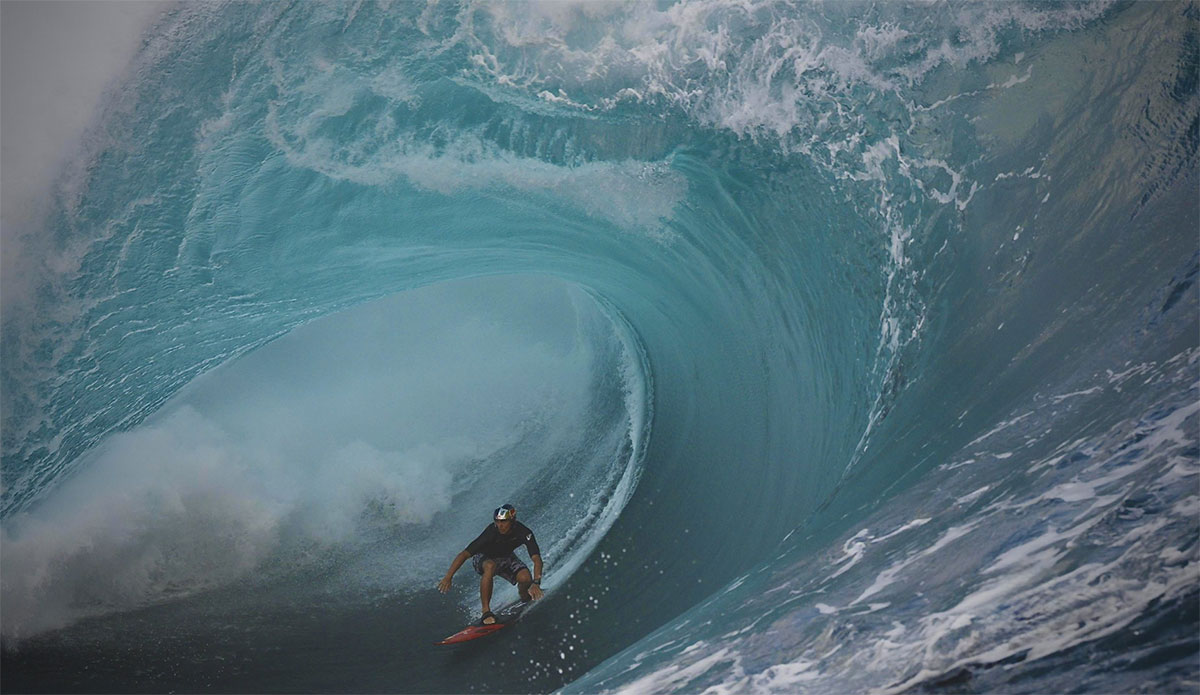 Teahupo'o at Its Finest: Tim Bonython Bottles Liquid Lightning
