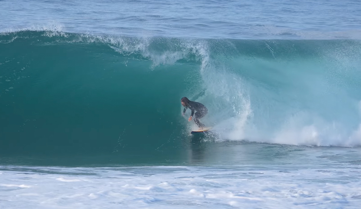 Hurricane Narda Kicked up Some Wild Waves at the Wedge for Mason Ho