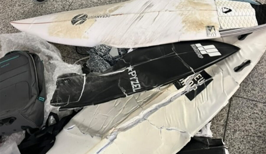 RyanAir Absolutely Demolished Willem Beck's Surfboards