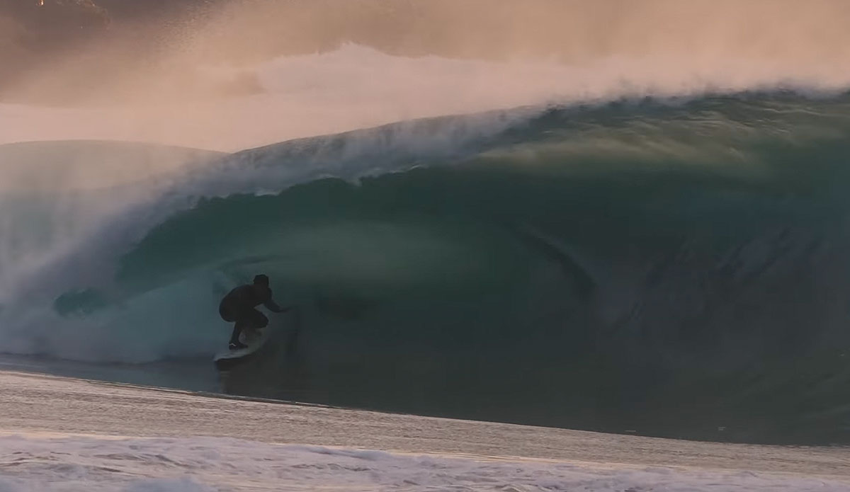 Koa Rothman Freezes Himself for 'The Best Mini Barrels' He's Ever Surfed