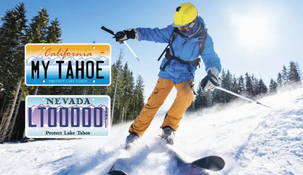 California and Nevada Drivers With Tahoe License Plates Get Free Lift ...