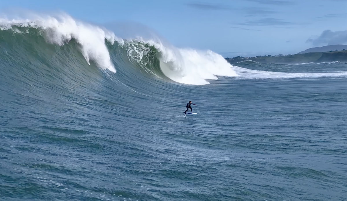 Kai Lenny Wonders If 'There Is a Limit to Big Wave Foiling'