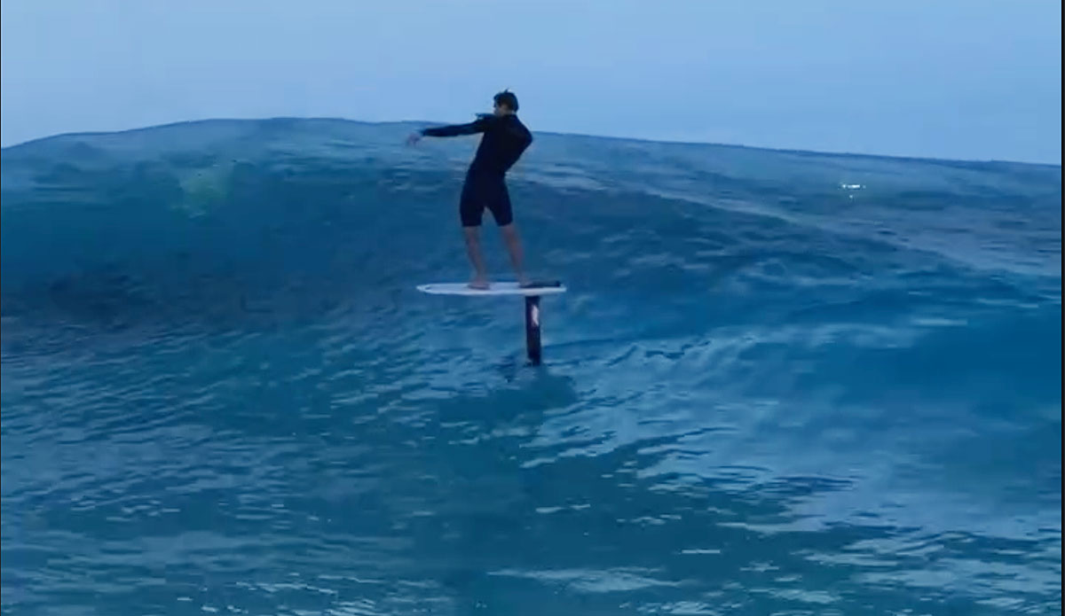 Foiler Takes on Saudi Arabia's Newest Wave Pool, ADRENA
