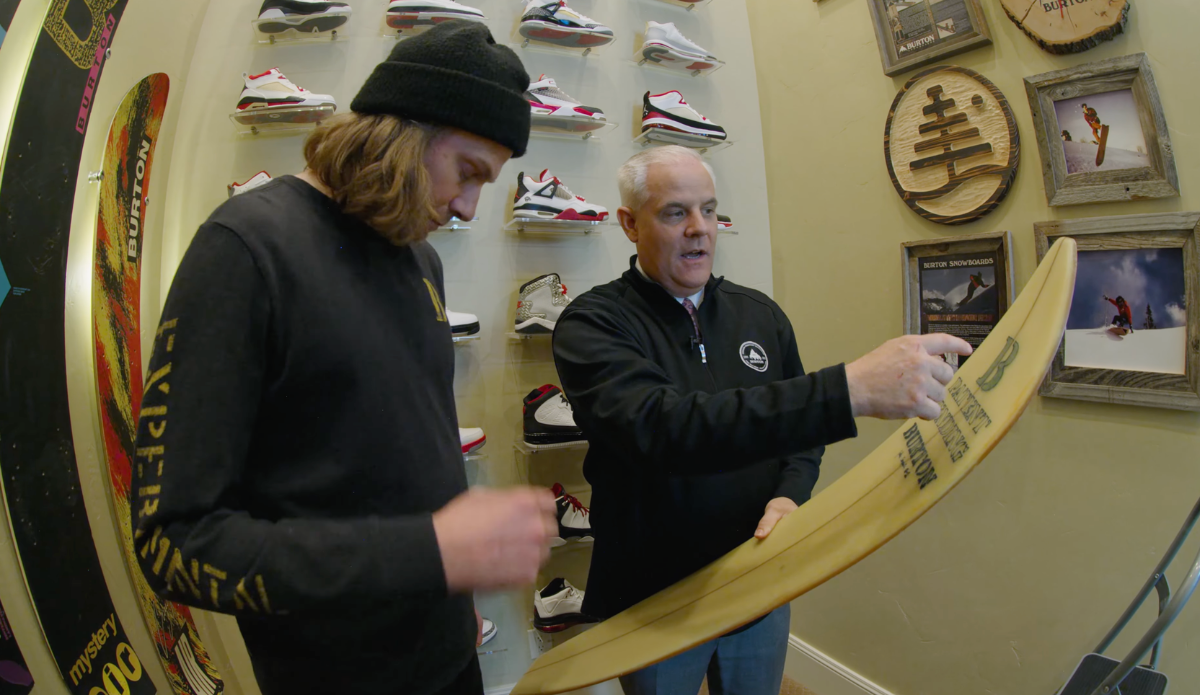 Archivist Tracks Down Original Prototype of a Burton Snowboard