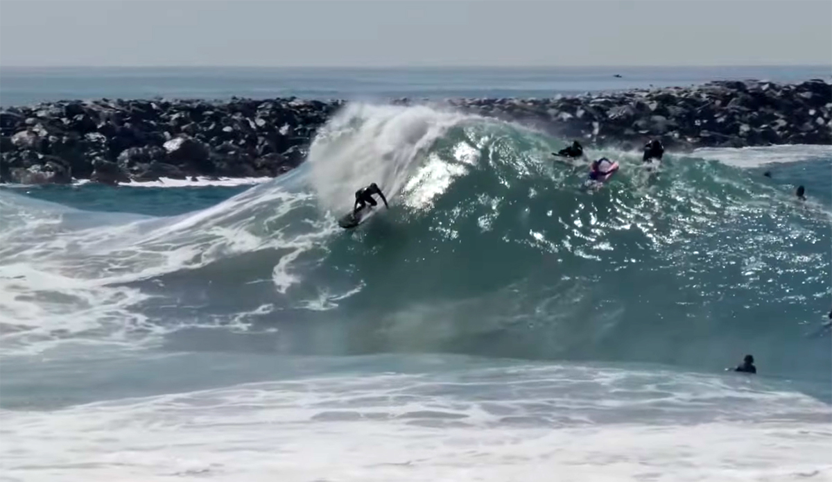 One of the Largest South Swells in Years Is Slamming the California Coast