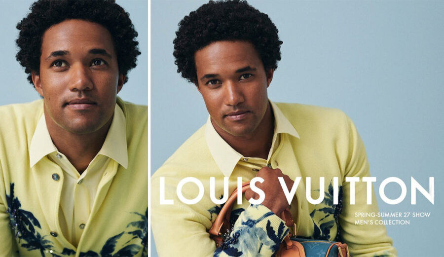 Mikey February Does a Little Turn on the Catwalk for Louis Vuitton